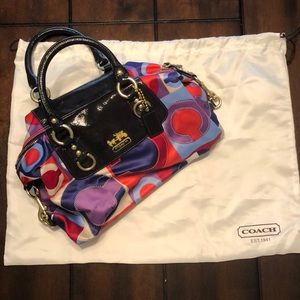 Coach | Bags | Authentic Multi Color Coach Bag | Poshmark